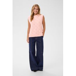 Saint Tropez Strickweste PavaaniSZ Strickweste Gerade Passform