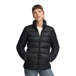 Jacke Salma Embroidery schwarz mit Rigby Go-Logo