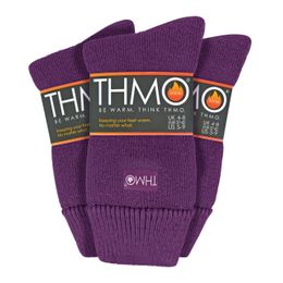 THMO - 3er-Pack Multipack Damen Dicke Winter Warme Socken mit Comfort Top