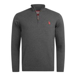 U.S. Polo Assn. Herren Half-Zip Strickpullover USKnooxx aus Baumwollmix