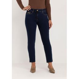 Sarah Bootcut-Hose | Blau Schwarz