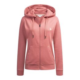 U.S. Polo Assn. Damen Sweatjacke USRubyy aus Baumwoll-Polyester-Mix
