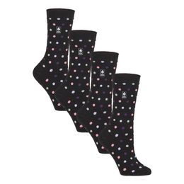 Heat Holders 4 Paar Damen UltraLite Leichte Thermosocken