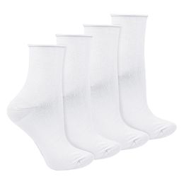 4 Paar Damen Bambus Sensory Socken - Weiche nahtlose Komfortsocken f&uuml;r den ganzen Tag