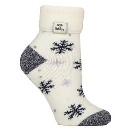 Heat Holders Gem&uuml;tliche Umklappb&uuml;ndchen-Loungesocken | Warme Wintersocken f&uuml;r Frauen