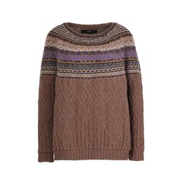 IVKO Jacquard-Pullover, Strukturmuster