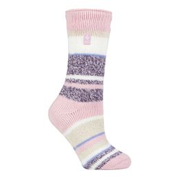 Heat Holders W&auml;rmehalter - Damen Thermosocken f&uuml;r den Winter | Outdoor & Indoor Socken | Kuschelig & Flauschig | Geschenke f&uuml;r Frauen - Dusted Pink (Provence)