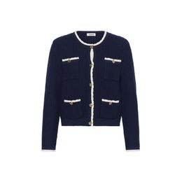 Soaked in Luxury Strickjacke SLNobilo Strickjacke Gerade Passform