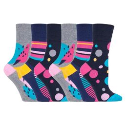 Gentle Grip - 6 Paar Damen Gentle Grip nicht elastische Socken - GG189