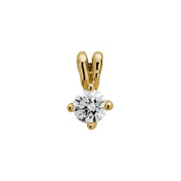 Lyomi Anh&auml;nger 585/- Gelbgold 1 synth. Diam. 0,50 ct.