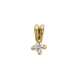 Lyomi Anh&auml;nger 585/- Gelbgold 1 synth. Diam. 0,10 ct.