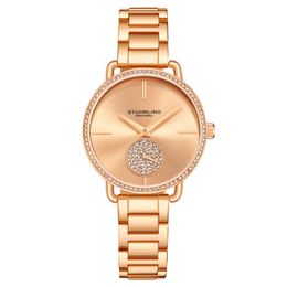 Rose Gold Astraea Quarz 38mm