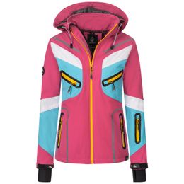 Rock Creek Softshelljacke Pink