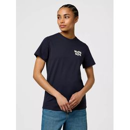 Wrangler - SIGN OFF TEE DARK NAVY