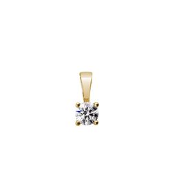 Lyomi Anh&auml;nger 585/- Gelbgold 1 synth. Diam. 0,25 ct.