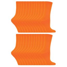 24 Paar Damen Plain Baumwolle Reiche Kniestr&uuml;mpfe