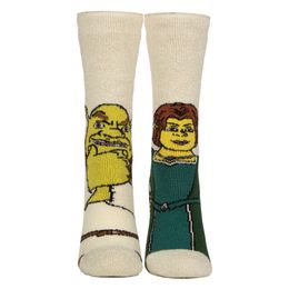 Heat Holders Damen-Thermo-Socken mit Shrek-Muster und weichem Fleece-Innenfutter