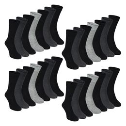 7er-Pack Herren Klassische Anzugsocken - Weiche Atmungsaktive Einfarbige Strumpfsocken