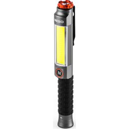 LED Taschenlampe NEBO "NEBO BIG LARRY 3", grau, H:19,7cm L:2,5cm T:3,2cm, Aluminium, Mobilleuchten