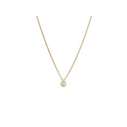 Lyomi Collier 585/- Gelbgold 1 synth. Diam. 0,10 ct.