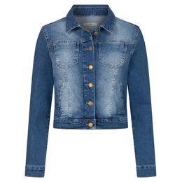 Rock Creek Jeansjacke Blau