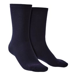 Bridgedale - 2er Pack Liner Base Layer Boot Socken - Navy
