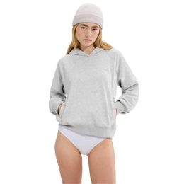 Ellesse - "Liscia" Kapuzenpullover f&uuml;r Damen (Hellgrau meliert)