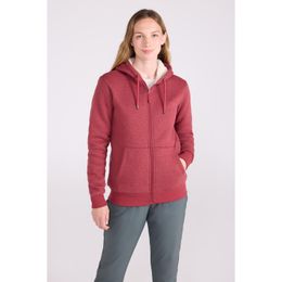 Mountain Warehouse - "Dalton" Hoodie mit durchgehendem Rei&szlig;verschluss Sherpa-Futter f&uuml;r Damen (Rostfarben)