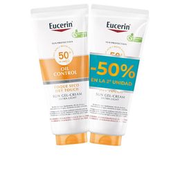 Eucerin Sun Body Oil Control Gel-creme Lsf 50+ Packung 2 X 200 ml