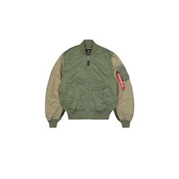 Alpha Industries MA-1 Camo Back Embroidery Bomber Jacket
