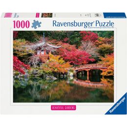 Puzzle Ravensburger "Beautiful Gardens, Daigo-ji, Kyoto, Japan", bunt, Puzzles, KinderB:70cm H:50cm, Pappe, Made in Germany, B:70cm H:50cm