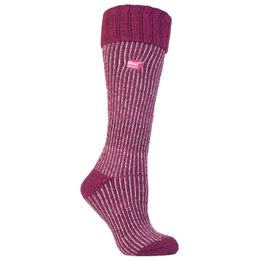Heat Holders gerippte Damen-Thermostiefelsocken
