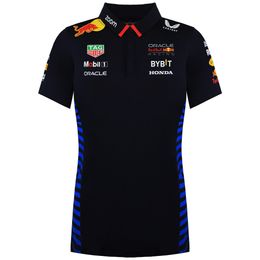 Castore Red Bull Racing F1 Team 2024 Damen Navy Polo-Shirt