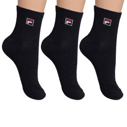 Fila Packung mit 3 Kn&ouml;chel-Socken f&uuml;r M&auml;nner und Frauen F9303