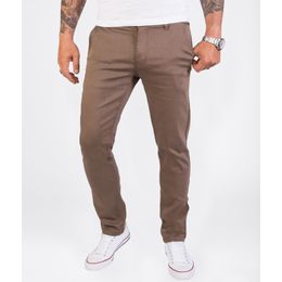 Rock Creek Stoffhose Dunkelbeige