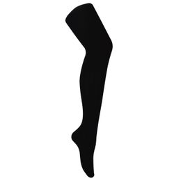 Bamboo Tights f&uuml;r Frauen in Schwarz | Superweiche, blickdichte Strumpfhose f&uuml;r Damen - Schwarz
