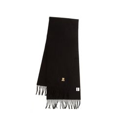 Moschino Schal Schwarz