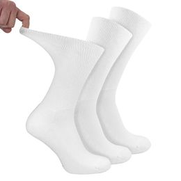 3er Pack Herren Diabetiker Sportsocken | Atemberaubende, nicht bindende Komfortsocken