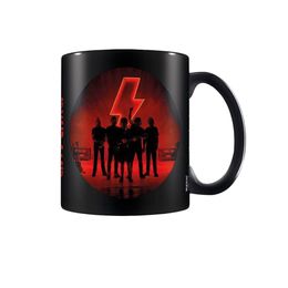 ACDC AC/DC - Kaffeebecher "Pwr Up" (Schwarz/Rot)