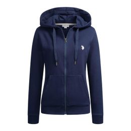 U.S. Polo Assn. Damen Sweatjacke USRubyy aus Baumwoll-Polyester-Mix