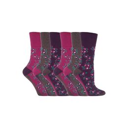 Gentle Grip - 6 Paar Damen Gentle Grip nicht elastische Socken - GG58