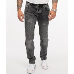 Rock Creek Jeans Slim Fit Grau