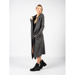 La Haine Inside Us Strickjacke Unisex Damen grau