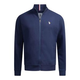 U.S. Polo Assn. Herren Sweatjacke USTheoo aus Baumwoll-Polyester-Mix