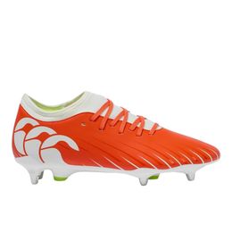 Canterbury - "Speed Falcon Team" Fu&szlig;ballschuhe f&uuml;r weichen Boden f&uuml;r Herren (Orange/Wei&szlig;)