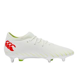 Canterbury - "Speed Falcon Team" Fu&szlig;ballschuhe f&uuml;r weichen Boden f&uuml;r Herren (Wei&szlig;/Orange)