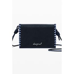 Desigual Nero Polyurethan Damen Geldb&ouml;rse