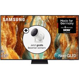 Samsung QLED-Fernseher "GQ75QN70FAU QLED Mini LED-Fernseher", Energieeffizienz: D (A-G), schwarz, 75 &Prime;, Fernseher, Neo Quantum HDR, 4K AI Upscaling, Gaming Hub, Motion Xcelerator 144Hz, Topseller