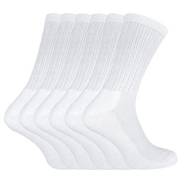 Socken Snob - 6 Pack Herren Bambus Bio-Baumwolle laufen Sport Socken
