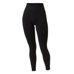 Bj&ouml;rn Borg Bj&ouml;rn Borg - Ladies Seamless Ribbed Footless Tights Leggings - Schwarz